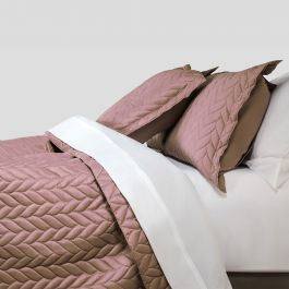 COUVRE-LIT COTONELLE UNI BOIS DE ROSE Richbond - Leader du matelas et ...
